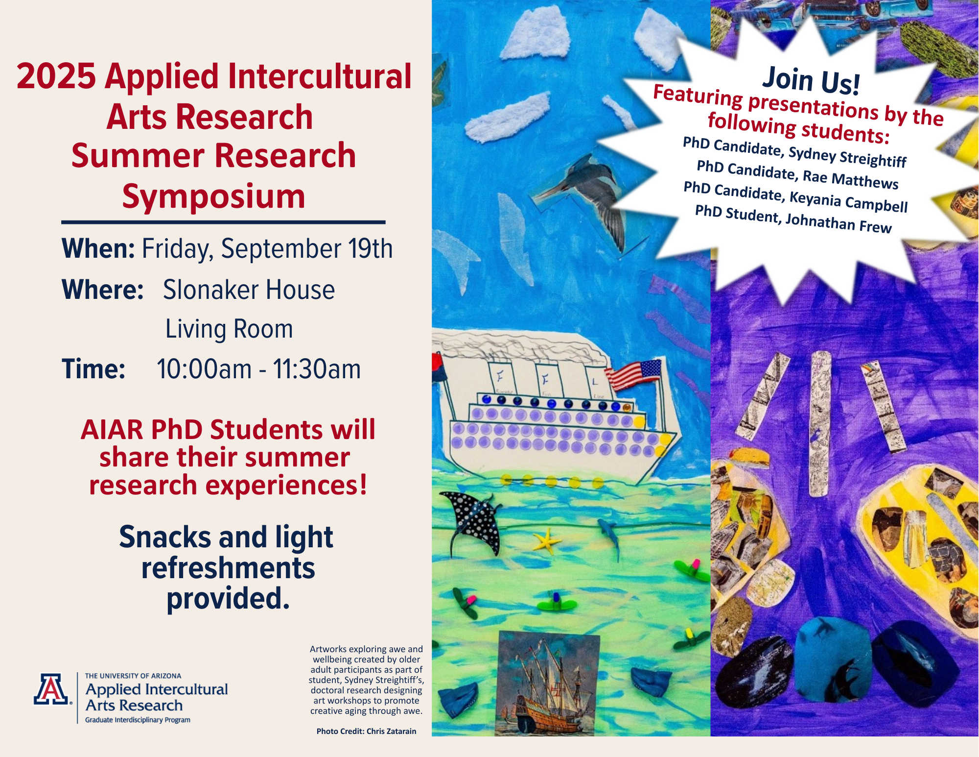 2025 Summer Research Symposium | Applied Intercultural Arts Research